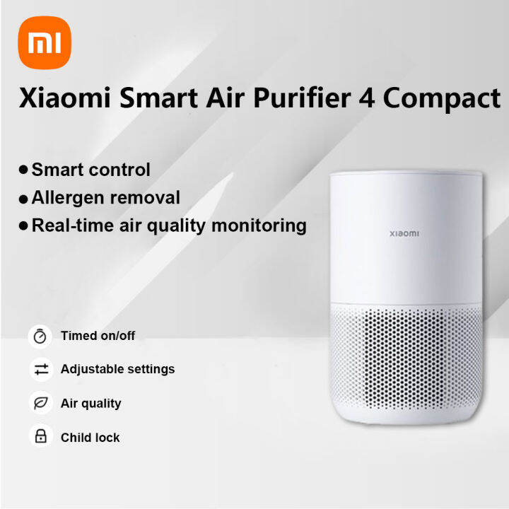 Xiaomi Smart Air Purifier 4 Compact Global Version 3-in-1 Filter Smart ...