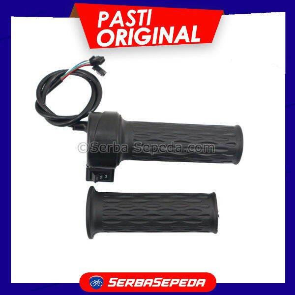 Sparepart Sepeda - Handle Grip Gas Sepeda Listrik 3 Speed | Lazada ...