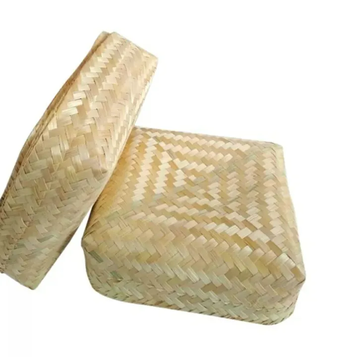 Besek Bambu 20x20 CM , Besek Anyaman Bambu, Besek Hampers Kualitas ...