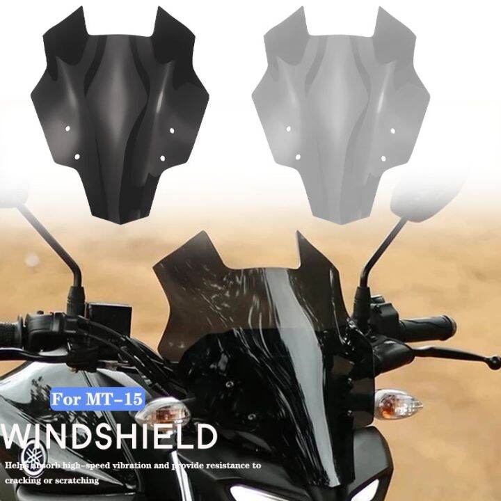 MTKRACING For YAMAHA MT-15 MT15 MT 15 Motorcycle Front Screen ...