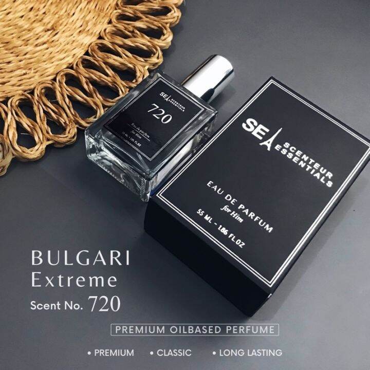 Scent 720 Bulgari Extreme 55ML Premium Oil based Perfume for Men by ...