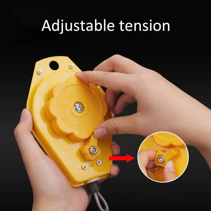 Spring Balancer Safety Device Wide Application 3.3 To 6.6lb Retractable ...