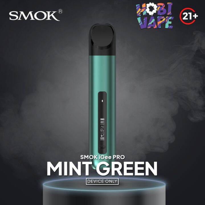 SMOK IGee Pro Vape Rokok Elektrik Pod Mod Vapor Relx Mint Green ...