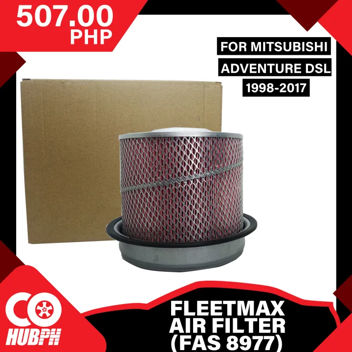 FLEETMAX AIR FILTER FOR MITSUBISHI ADVENTURE DIESEL 1998-17 (FAS 8977 ...