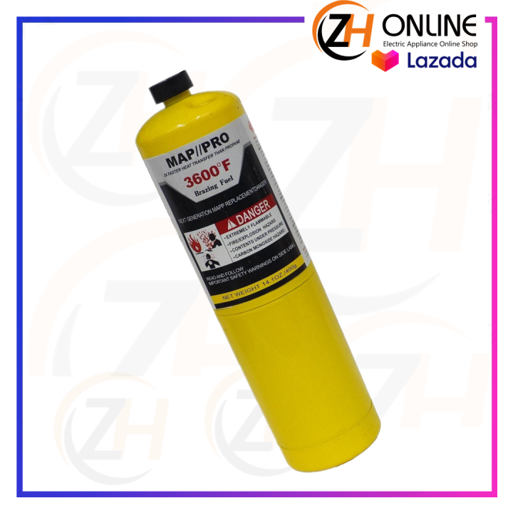 MAP//PRO Welding Gas & Soldering & Brazing 3600 °F 14.1oz 400G | Lazada