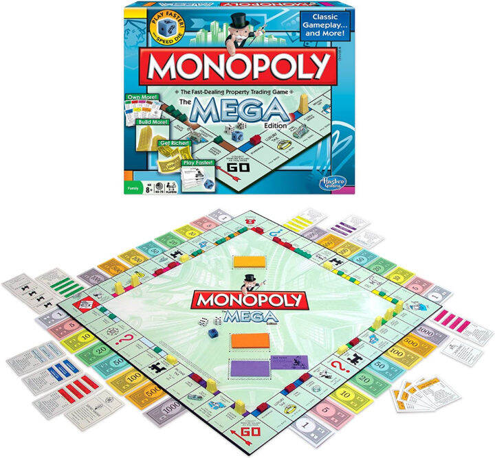 Winning Moves Games Monopoly The Mega Edition | Lazada.co.th