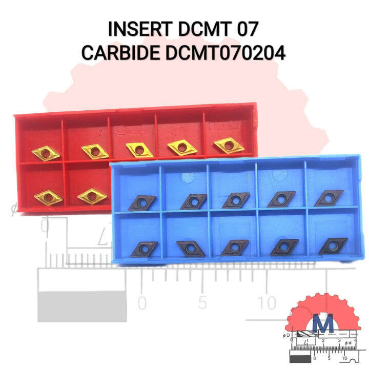 Insert bubut DCMT 07 02 Insert DCMT07 Carbide | Lazada Indonesia