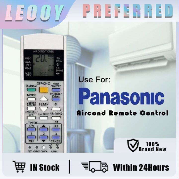 K-PN1122 Panasonic Aircon Remote Control For Panasonic Split Type ...