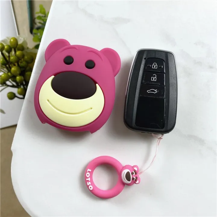 Lotso Car Key Cover Case Casing Sarung Kunci Kereta Toyota Corolla ...