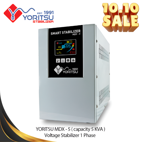 Stabilizer Listrik Stavolt Listrik Avr Yoritsu MDX 5 kVA | Lazada Indonesia