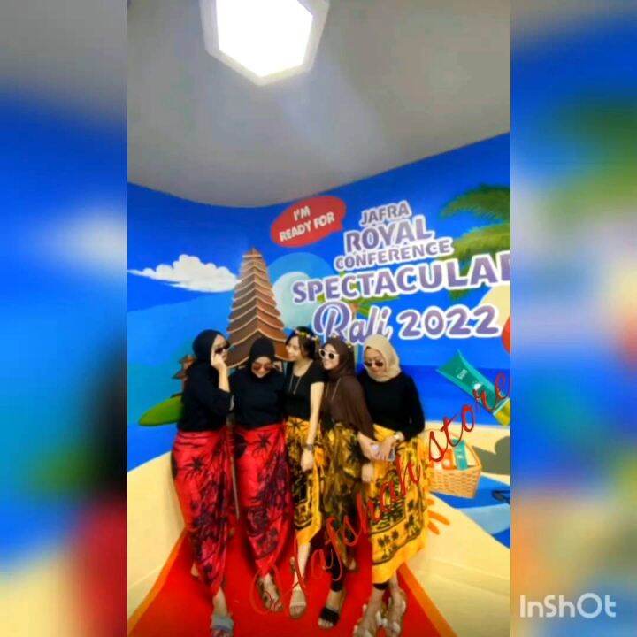 KAIN BALI CORAK PEMANDANGAN KAIN PANTAI RAYON KW 2 | Lazada Indonesia