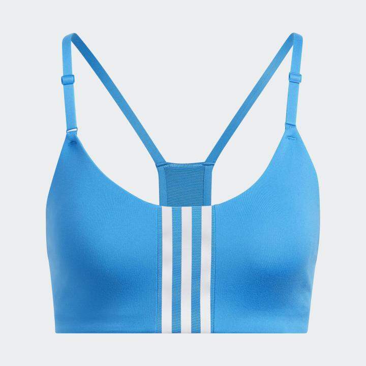 adidas เทรนนิง สปอร์ตบราซัพพอร์ตระดับต่ำ adidas Aeroimpact ผู้หญิง สี ...