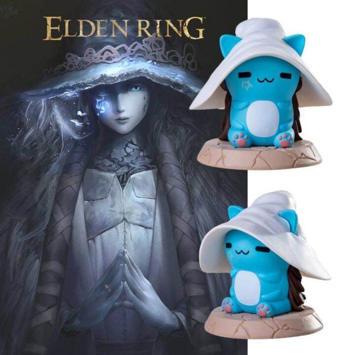 Game Elden Ring Ranni Cat Figure Q Version Bugcat Capoo Statue ...