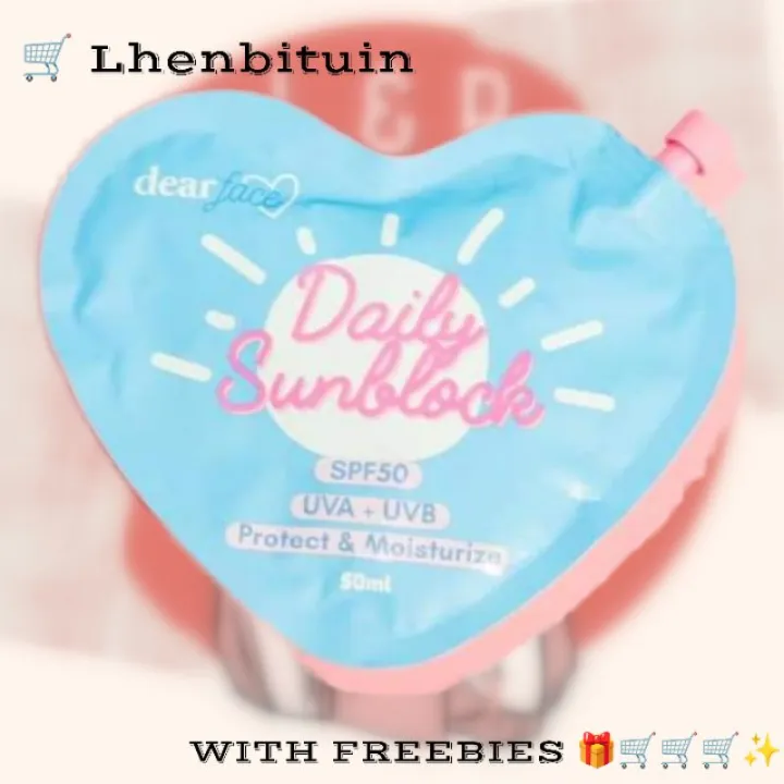Sell like hot cakes DEAR FACE DAILY SUNBLOCK | Lazada PH