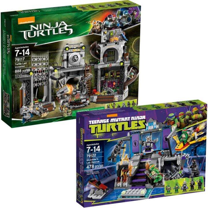 [LEGO] Intelligence lego teenage mutant ninja turtles shredder rescue ...
