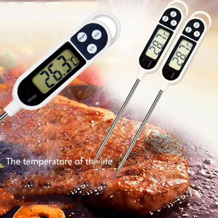 TP300 Food Digital Thermometer with LCD Display | Lazada PH