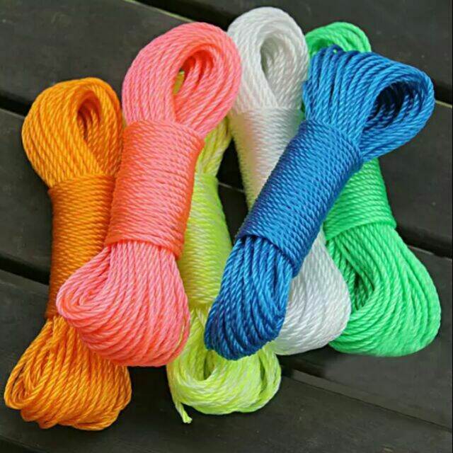 Tali Ampai Baju Ampaian / Rope clothes clothesline nylon 20m/Tali ...