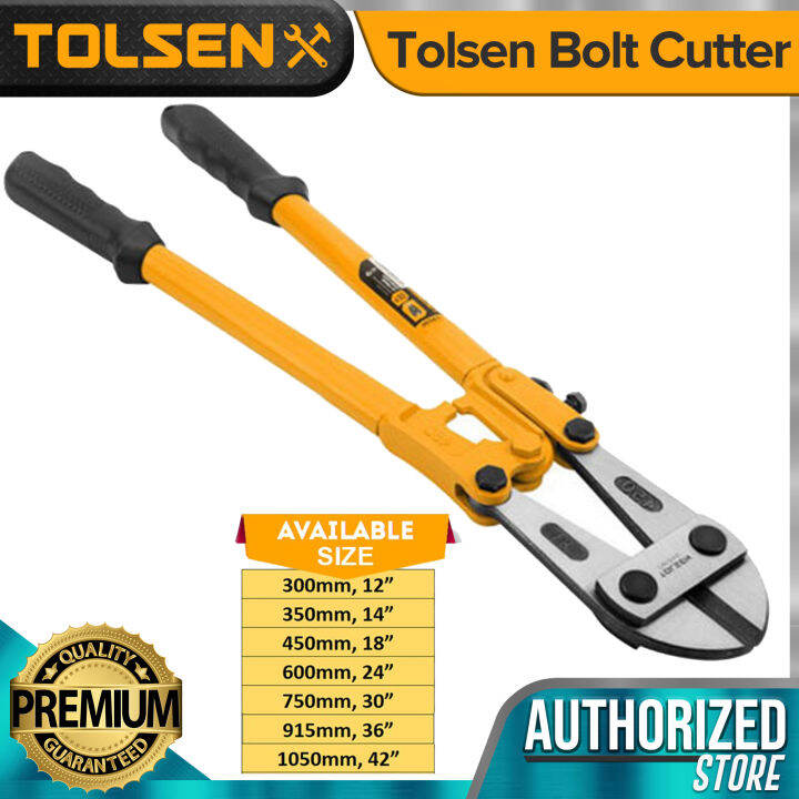 Tolsen Bolt Cutter (12" | 14" | 18" | 24"| 30" | 36" | 42") Rubber ...