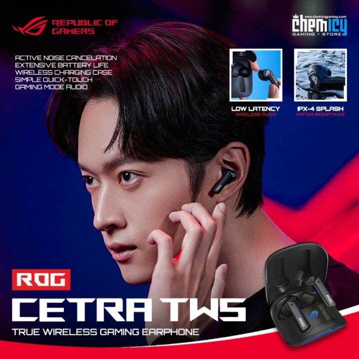 Asus ROG Cetra True Wireless - TWS | Lazada Indonesia