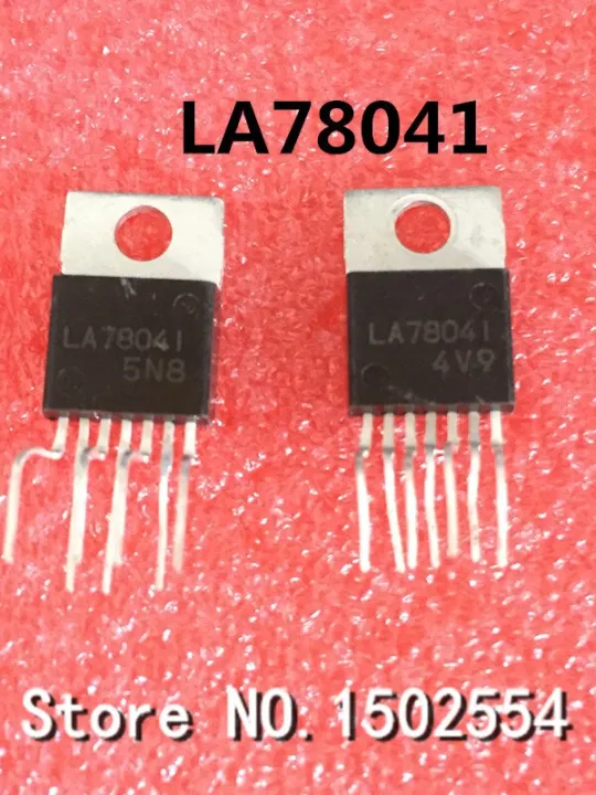 10PCS/LOT LA78041 L78041 78041 TO 220 7 Field scanning circuit ...