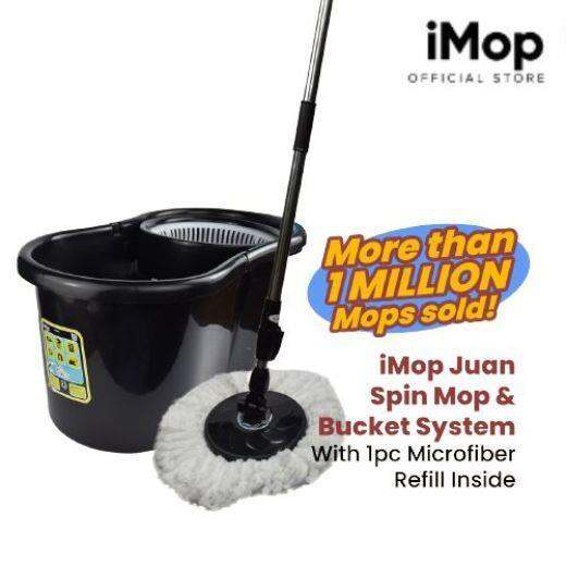 mop for floor cleaning wet and dry iMop Juan 360 Spin Mop Complete Set ...