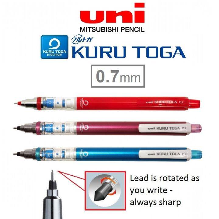Uni Kuru Toga Uni Kurutoga Basic - Lead Rotation Mechanical Pencil (0.7mm) | Lazada