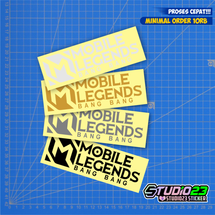 Stiker Mobile Legends Bang-bang Sticker ML Cutting | Lazada Indonesia