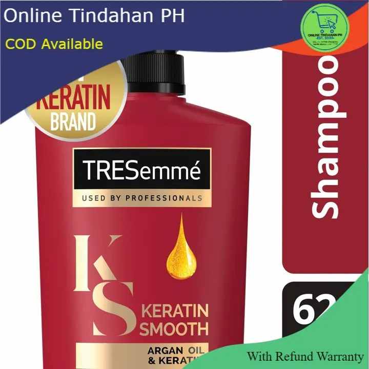 Tresemmé Keratin Smooth Hair Straightener Shampoo For Dry And Frizzy