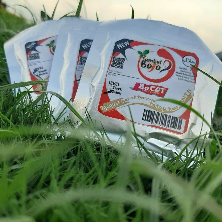 Sambal Baby Cumi HOT (Bojo Bacot) paket 10sachet, GRATIS 1 | Lazada ...