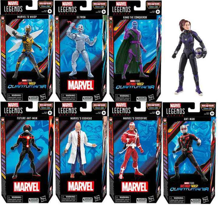 Marvel Legends Antman Wave Cassie Lang BAF set of 7 | Lazada