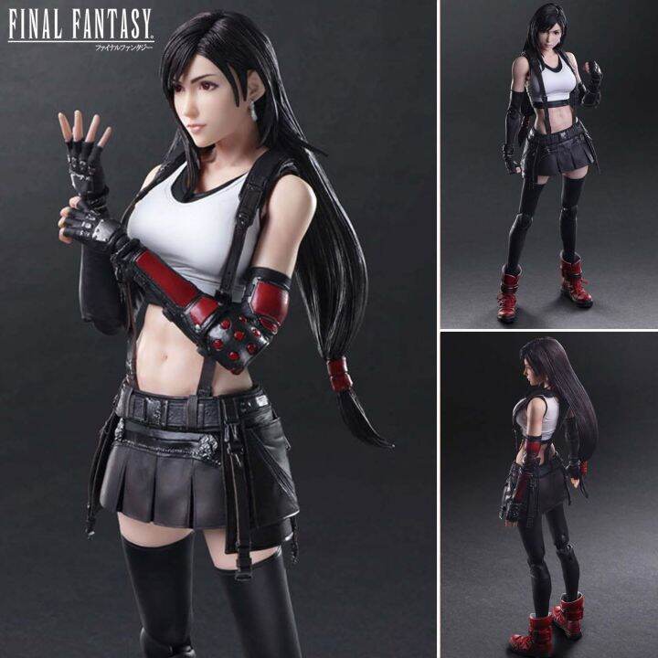 Figma ฟิกม่า Figure Action Play Arts Kai จากเกม Final Fantasy VII Remake ไฟนอลแฟนตาซี 7 Tifa ...