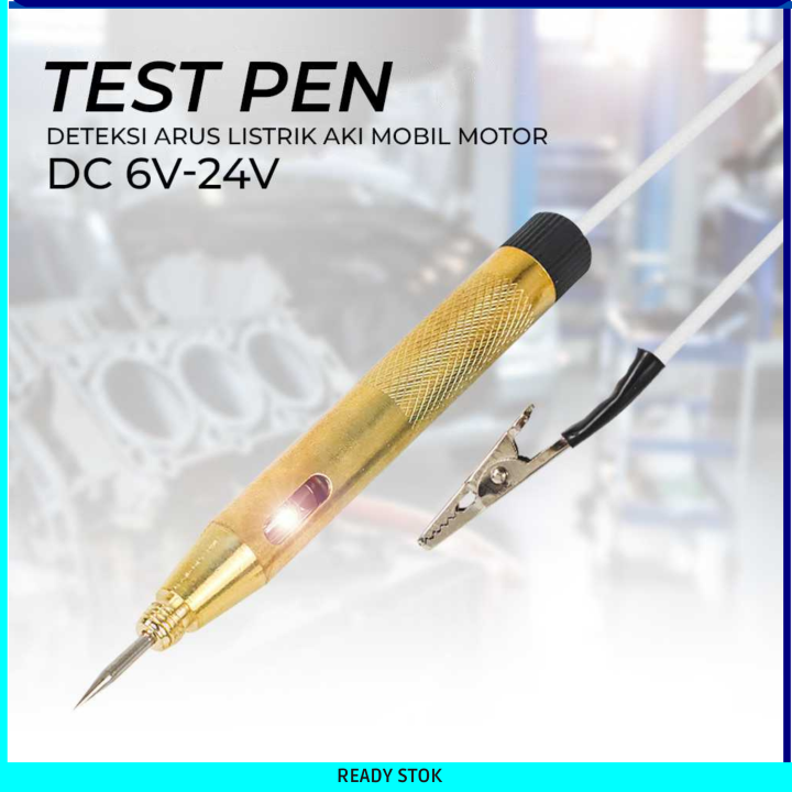 (ORIGINAL) Deteksi Arus Listrik Spark DC 6V-24V Manual Multifungsi ...