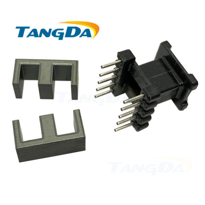 Tangda EE13 core EE Bobbin magnetic core + skeleton soft magnetism ...