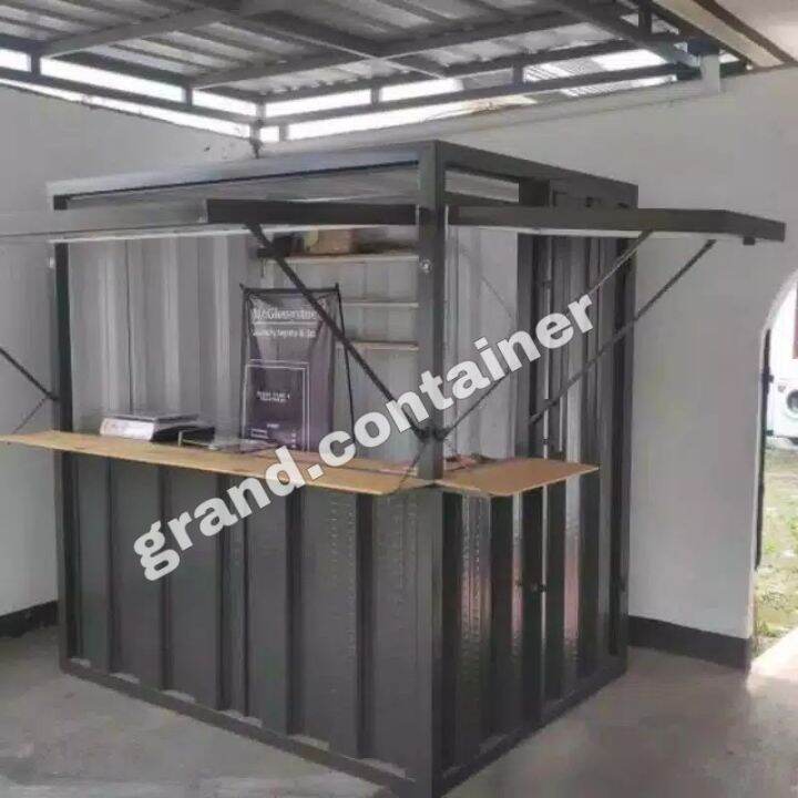 BOOTH CONTAINER UKURAN 120X100X200 CM CAFE CONTAINER WARUNG CONTAINER ...