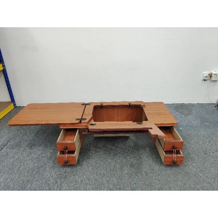 Meja Mesin Jahit Kepala Hitam 5 Laci/Singer Black Head Sewing Machine ...