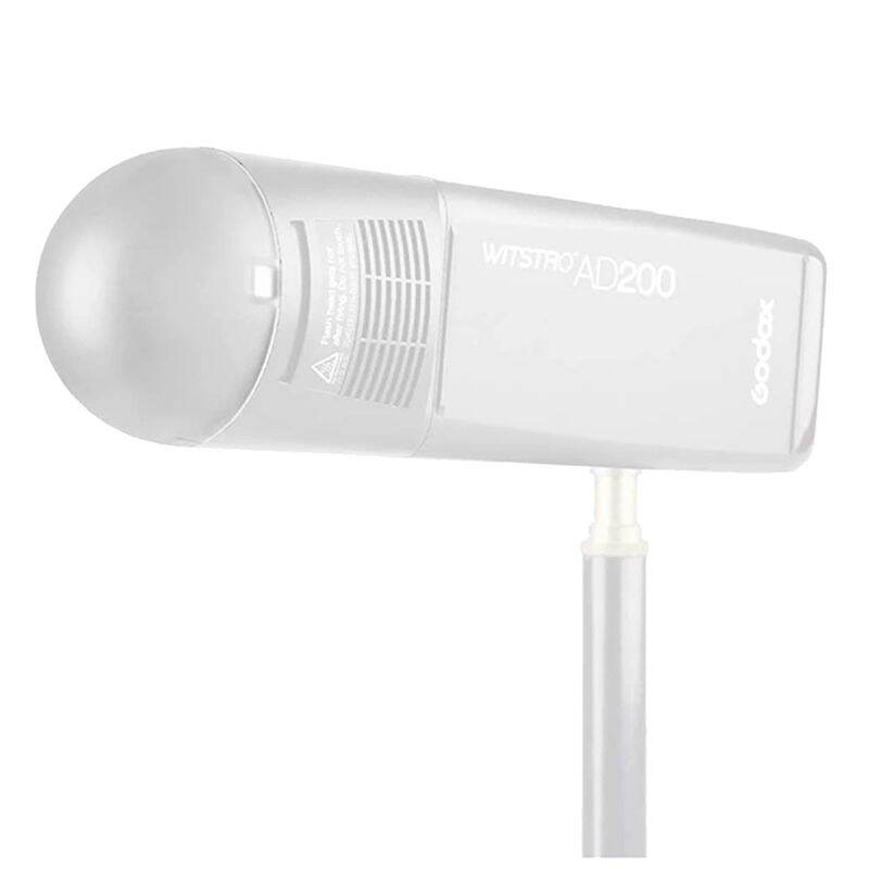 AK-R11 Dome Diffuser Compatible for Godox H200R Round Flash Head Godox ...
