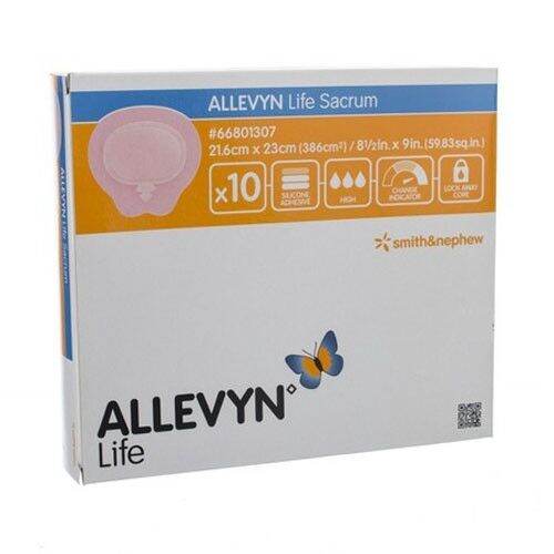 (READY STOCK) Smith & Nephew Allevyn Life Sacrum (1 pcs)-21.6cm x 23cm ...