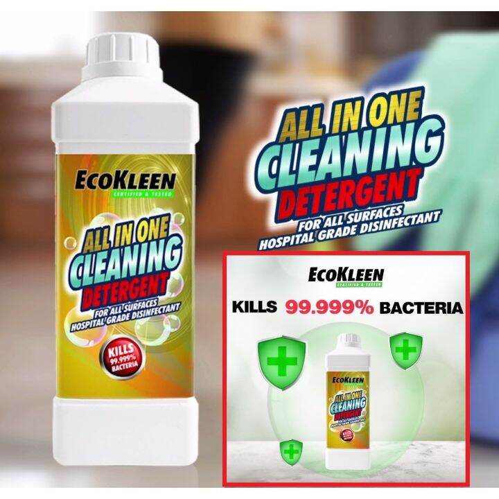 Eco Kleen All In One Anti Bacteria Cleaning Detergent - Extra Power ...