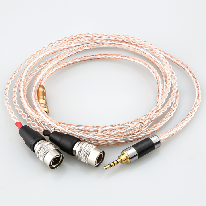 High Quality Audiocrast 7N Pcocc Silver Plated Headphone Upgrade Cable ...