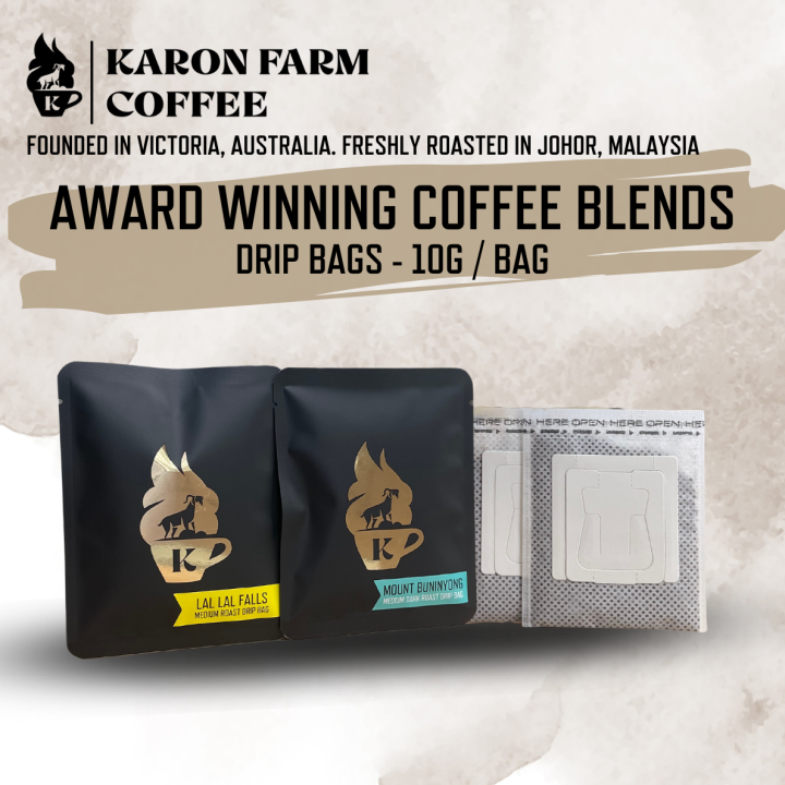 Karon Farm Coffee Drip Bag Coffee 10G | Lazada