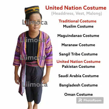 Malong Costume For Boys