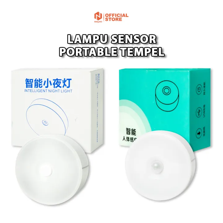 Lampu Sensor Gerak Portable Otomatis Smart Emergency Tempel | Lazada ...