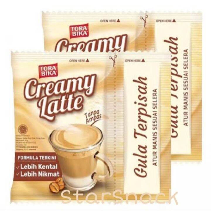 Torabika Creamy Latte Kopi Instan [25 g/ 10 sachet] | Lazada Indonesia