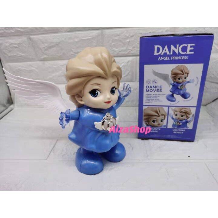 COD DANCING ANGEL GIRL Elsa/Sofia Dancing Doll with Wings with sound ...