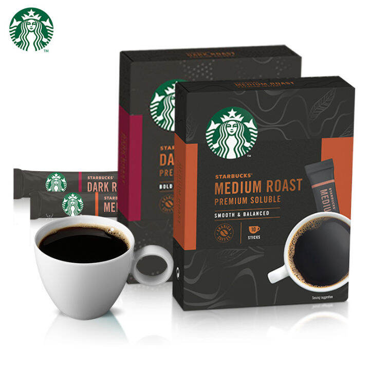 Starbucks coffee house enjoys the mellow black coffee powder instant ...
