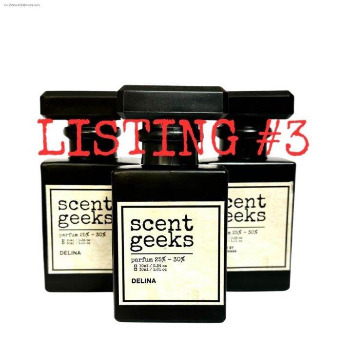 SophiaandKalel Scent Geeks 25 Oil Perfumes Listing 3 ♝ | Lazada PH