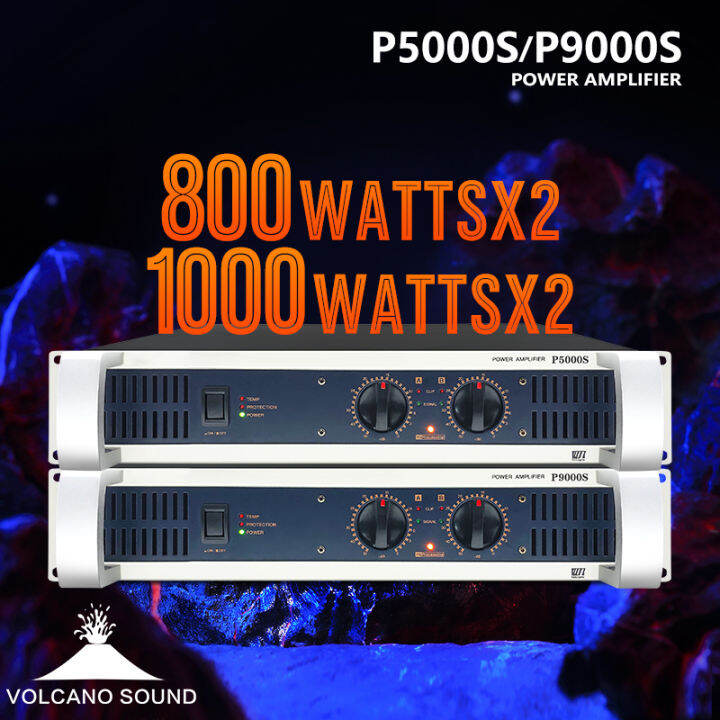 YAMAHA P5000S Audio power amplifier Two Channels 8 Ohm 800 Watts H ...