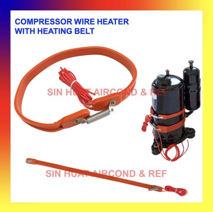 Compressor Wire Heater with Heating Belt / Copeland Heater Belt / HVAC ...