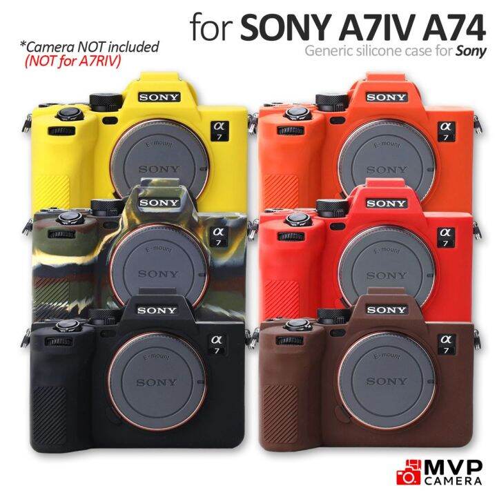 Silicone Case SONY A7IV A74 with COLOR VARIATION Generic (Not for A7RIV ...