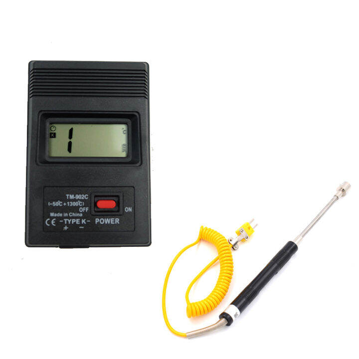 TM902C K-type Digital Temperature Meter with 81532B Surface ...